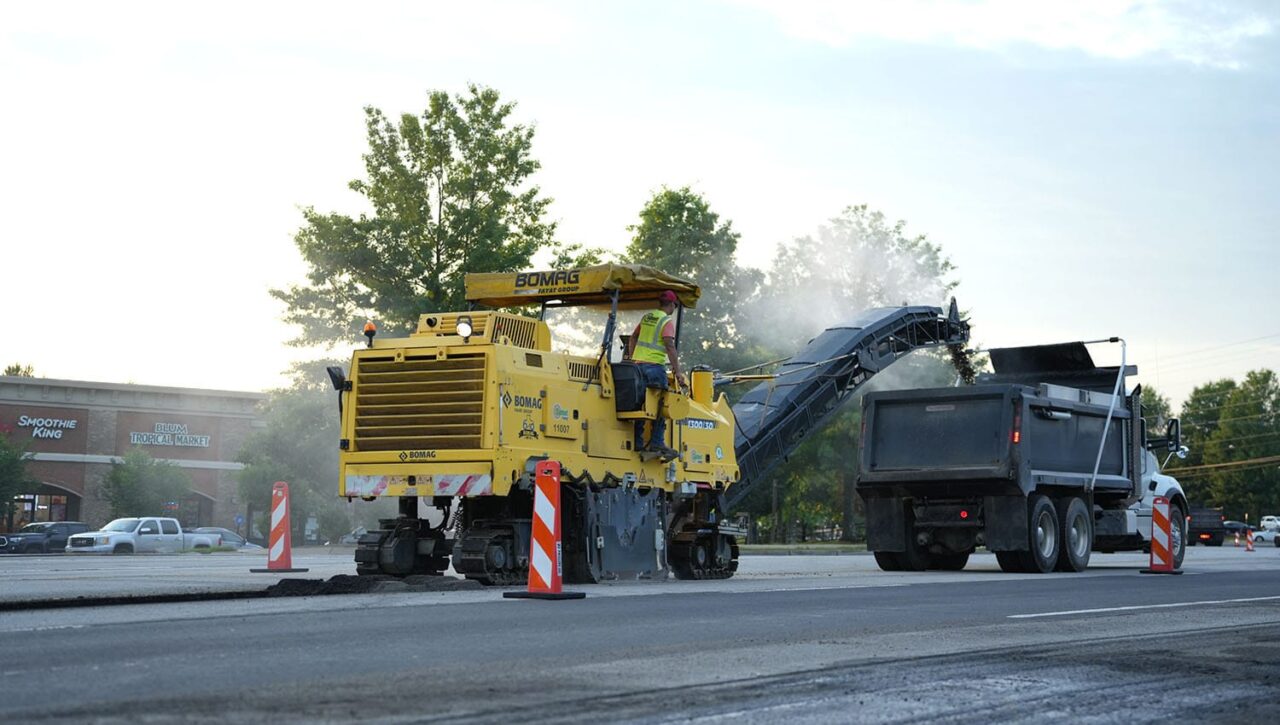 Pavement Milling - Sunbelt Asphalt